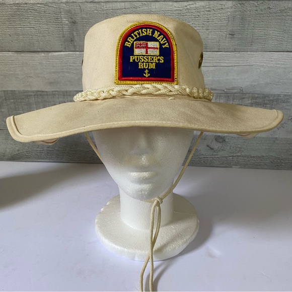 Pusser’s Rum | Accessories | Vintage Pussers Rum British Navy Hat ...